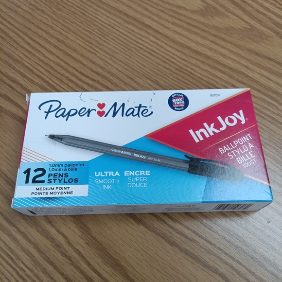 Paper Mate | Office | Paper Mate Ink Joy Ultra Smooth Black Ballpoint ...